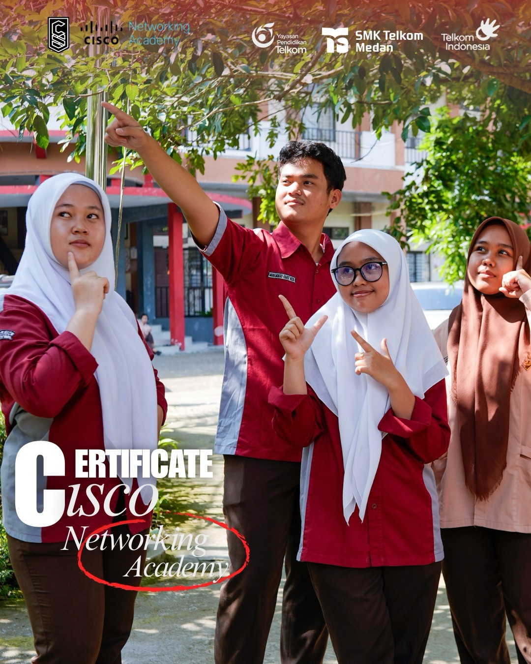 SMK Telkom Medan - Akhlak is Number One