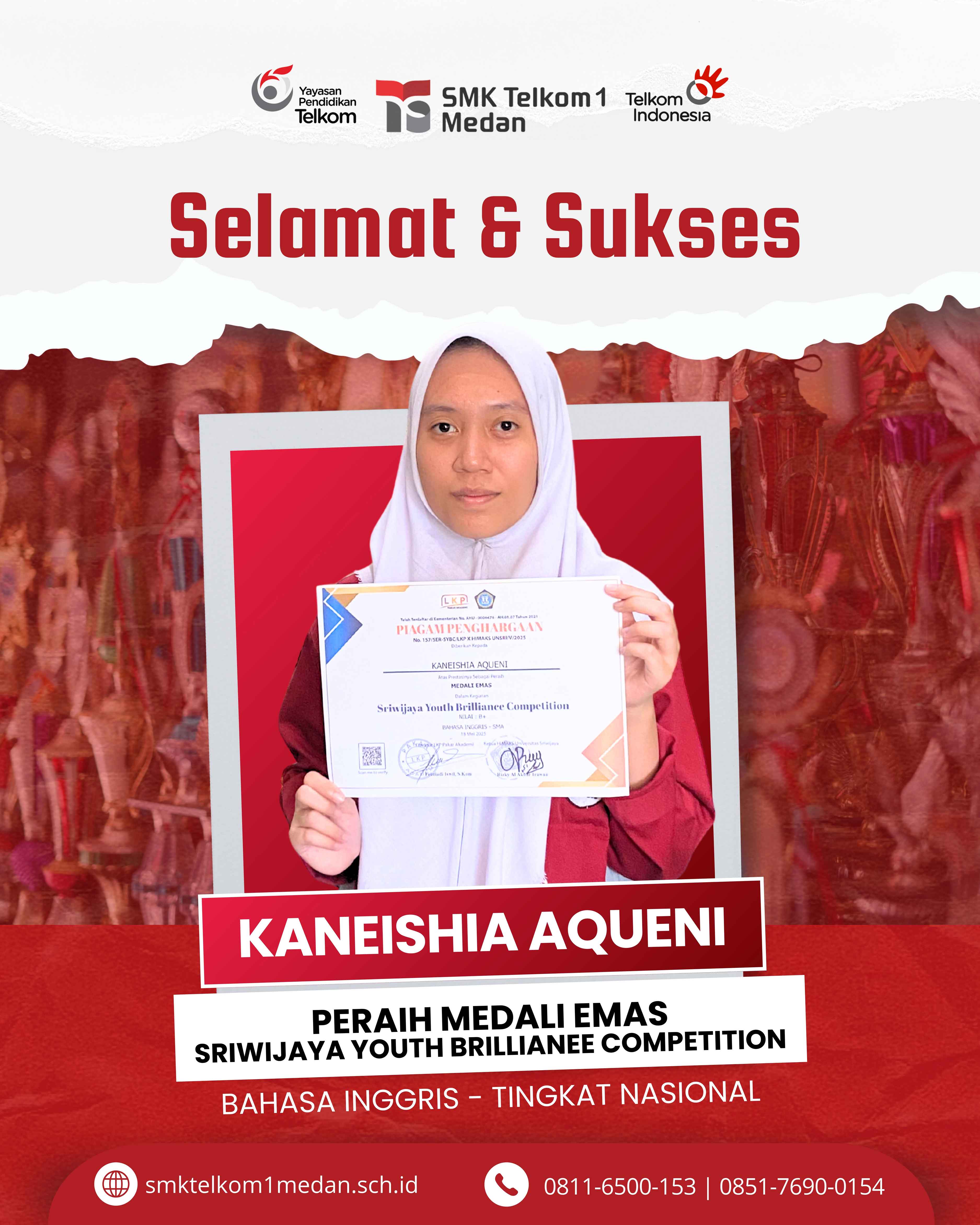 SMK Telkom 1 Medan - Attitude is Number One